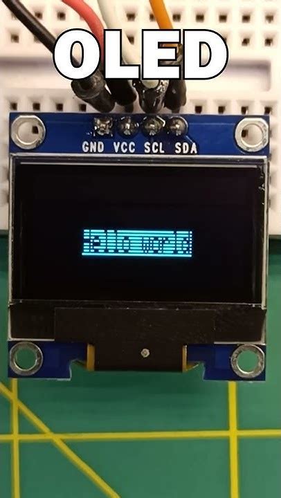 Get Started With Oled Displays With Arduino I2c And Spi Oleds 096