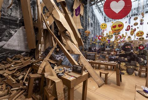Exhibition Thomas Hirschhorn Gladstone Gallery Daily Art Fair