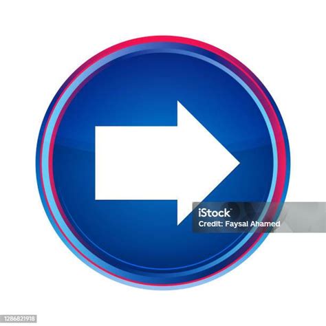 다음 화살표 아이콘 실키 블루 라운드 버튼 아쿠아 디자인 일러스트 0명에 대한 스톡 벡터 아트 및 기타 이미지 0명 가리키기 곧은 Istock