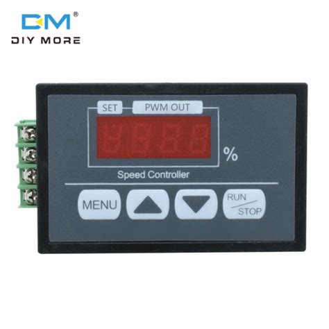 Diymore Dc V Dc Pwm Motor Speed Regulator Power Controller With Led Digital Display Slow