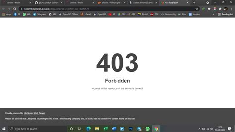 Bug Unduh Salinan Keluarga Muncul Eror 403 · Issue 4450 · Opensid