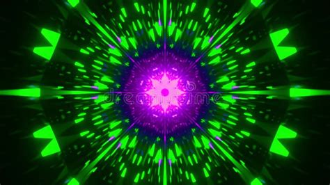 Vj Loop Abstract Motion Background Stock Video Video Of Fractal
