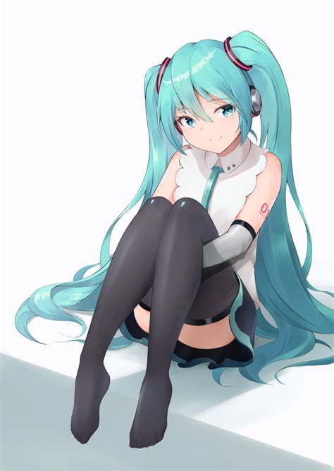 Hatsune Miku And Hatsune Miku Vocaloid And More Drawn By Plo Danbooru
