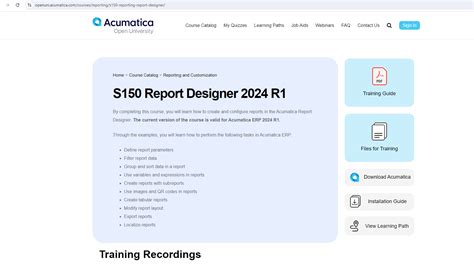 Is There A Way To Run A Sales Report In Acumatica Community