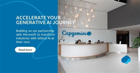 Jesus Santana On Linkedin Capgemini Y Microsoft Colaboran Para