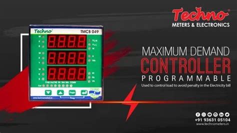 Class 1 5a Maximum Demand Controller For Industrial Model Name Number