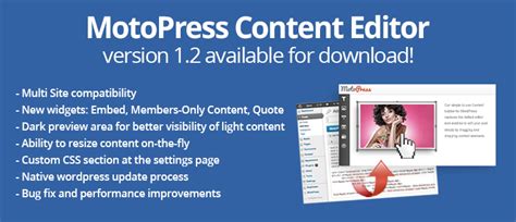 Motopress Content Editor Updated Version 12 Motopress