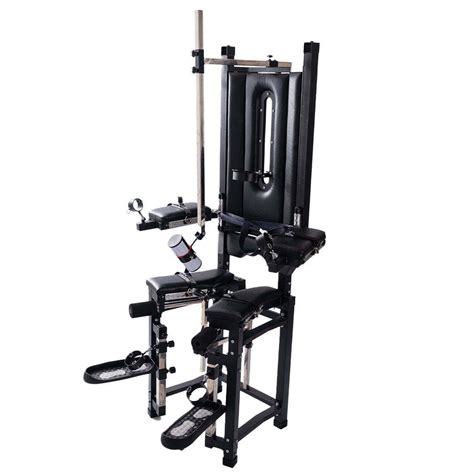 Large Bdsm Sex Furniture Training Slave Restraint Fixed Chair With