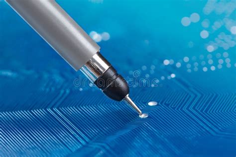 Measuring Electronic Signal Using Oscilloscope On The Pcb Electronics Repair And Digital