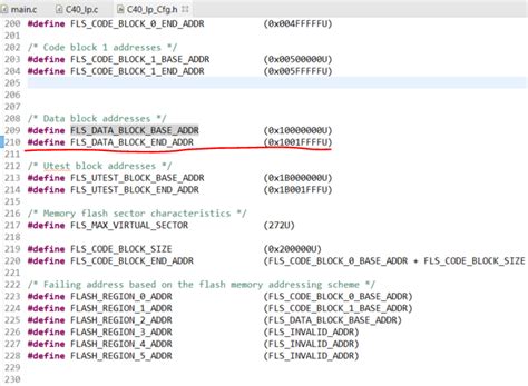 solved s32k312 the end address of dataflash is incorrect nxp community