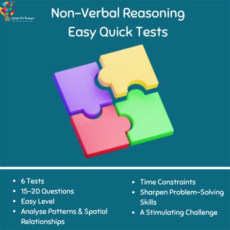 Non Verbal Reasoning Quick Tests Easy
