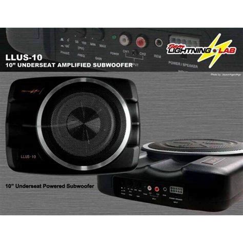 Underseat Subwoofer Lightning Lab 10” Lazada Ph Underseat Subwoofer Lightning Lab 10” Lazada Ph