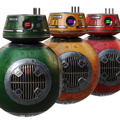 Droid Bb 9e 377637 3d Model Download 3d Model Droid Bb 9e 377637