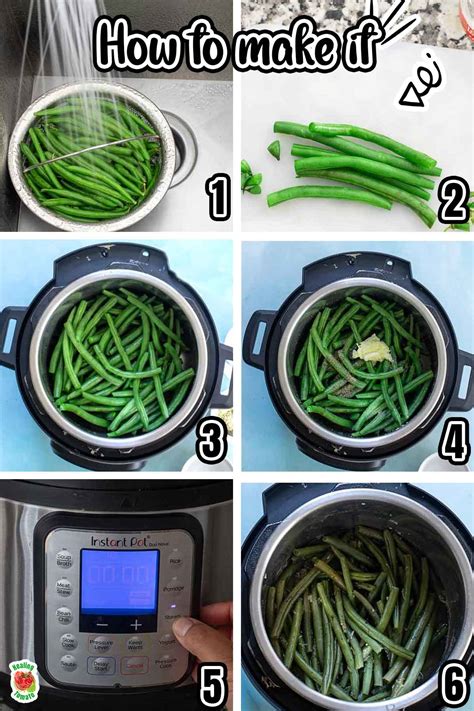 How To Cook Green Beans In A Pressure Cooker