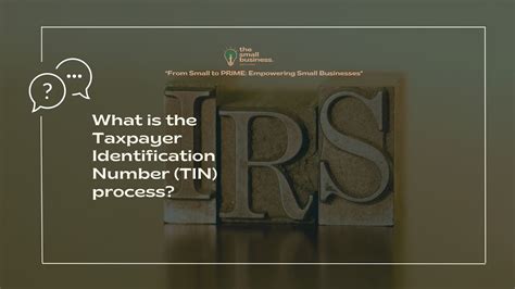 FAQ | What is the Taxpayer Identification Number TIN process?? (SAM.GOV) - YouTube