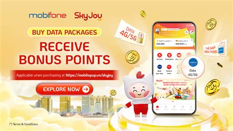 Buy Data Packages Receive Bonus Points Skyjoy