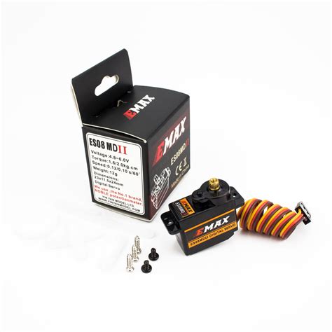 Emax Es08md 13g Mini Metal Digital Servo For Rc Model Emax