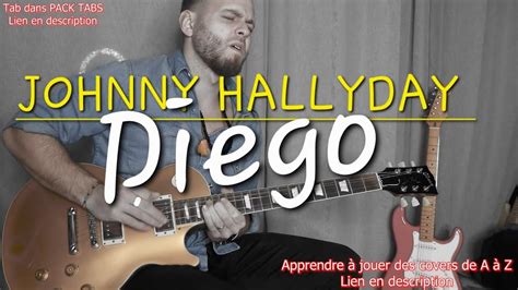 Diego Libre Dans Sa TÊte Johnny Hallyday À La Guitare Électrique Youtube