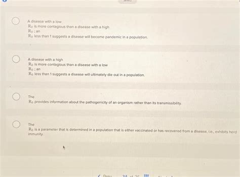 Solved Which Statement Best Reflects The Basic Reproduction