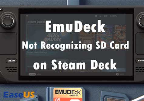 Emudeck Not Recognizing Sd Card On Steam Deck Solved