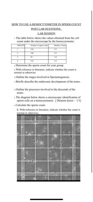 1 The Table Below Shows The Values Obtained From The