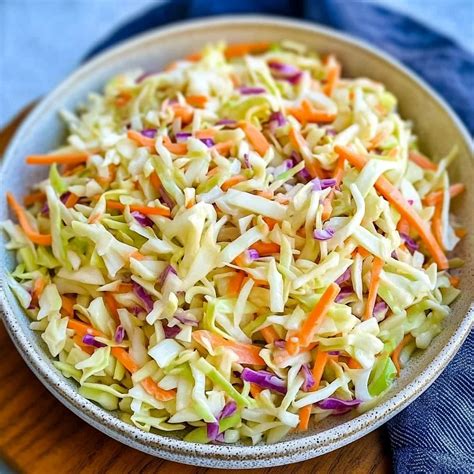 Vinegar Coleslaw Recipe No Mayo Coleslaw