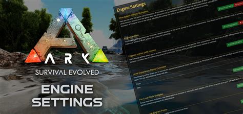 Ark Engine Settings Customize Your Server Nitrado
