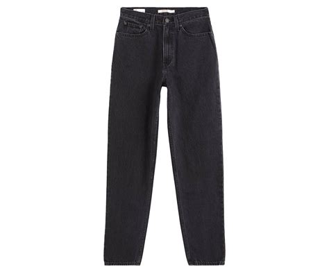 Levis 80s Mom Jeans Black Stonewash Little America Women
