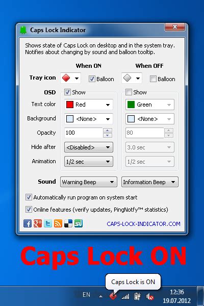 Caps Lock Indicator 15 Free Download