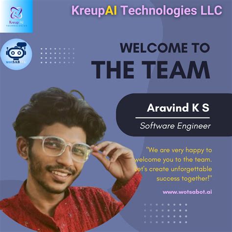 Sabu John Bosco On Linkedin Welcome Aravind K S