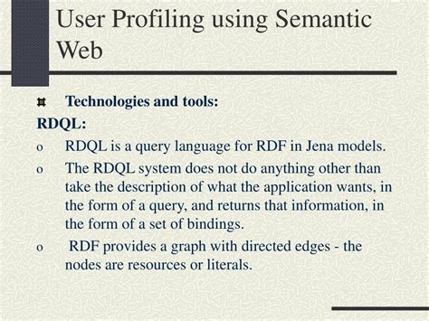 ppt user profiling using semantic web group members powerpoint