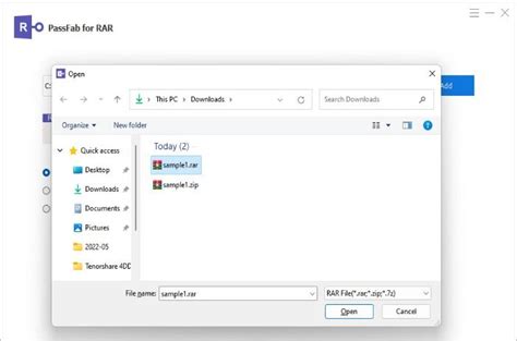 Passfab For Rar Guide How To Recover Rarwinrar Password