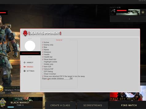Release Devileye Cod Black Ops 4 Hack Aimbot Esp No Fps Drop