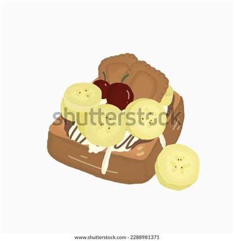 Honey Toast Drawing Vector Art Stock Vector Royalty Free Shutterstock