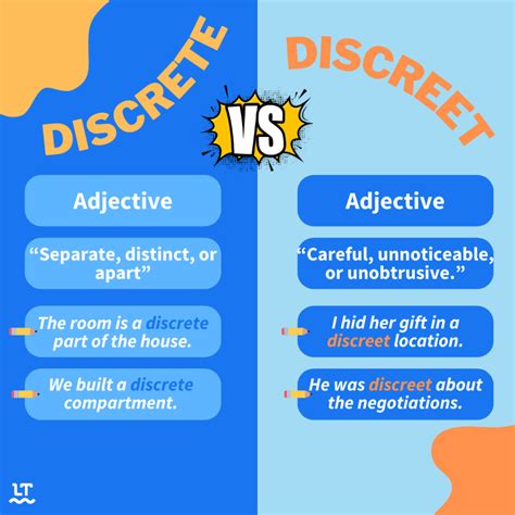 Difference Between Discreet And Discrete Must Know