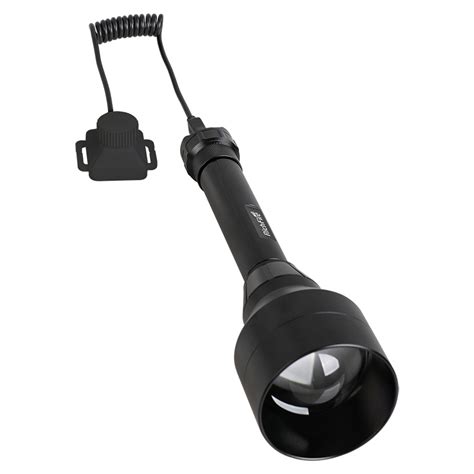 Rechargerable Led Flashlight With Rat Tail Switch New Selling And 3 Light Color Withe Remote