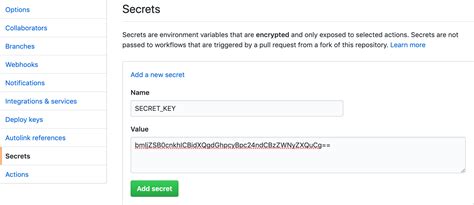 github actions day 11 secrets