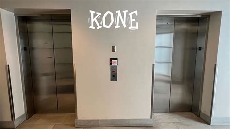 Kone Hydraulic Elevator At The Hyatt Regency Parking Garage Denver Co