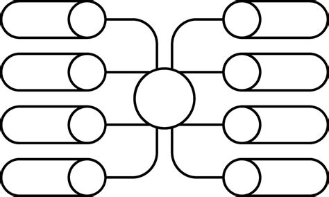 Flow Chart Outline Style Element 52506830 Vector Art At Vecteezy