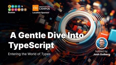 Boston Code And Coffee On Linkedin Typescript Entering The World Of