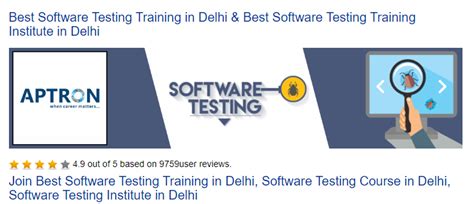 top 10 software testing course in india analyticsjobs
