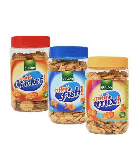 Gullon Mini Crackers Mix Fish Biscuit G Lazada Ph