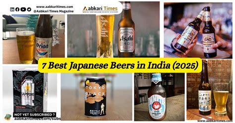 7 Best Japanese Beers In India 2025 Experience The Flavor Of Japan
