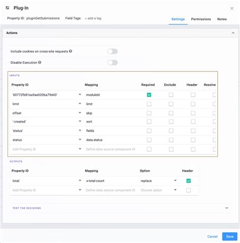 workflow automated delete submissions template