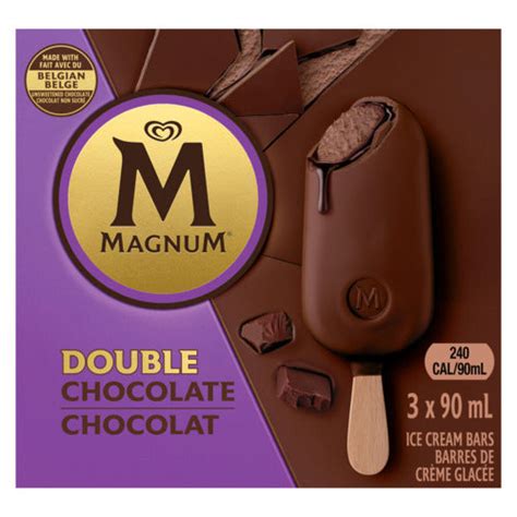 Magnum Double Chocolate Ice Cream Bars Rich Cocoa Indulgence