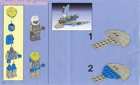 Lego 6905 Bi Wing Blaster Instructions And Parts List