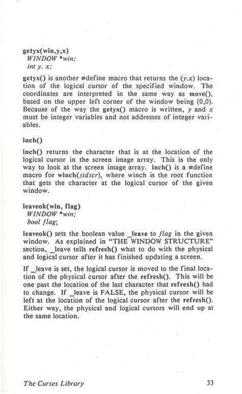 Programming With Curses C Programming Language Unix Systems Pdf