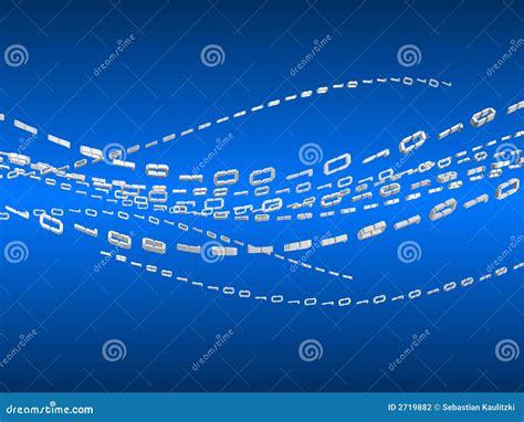 binary stream stock illustration illustration of machine 2719882