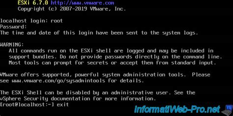 Présentation De La Console Dcui Interface Utilisateur De La Console
