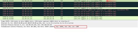 wireshark抓包数据：理解与分析 wireshark 导出tcp包seq和len csdn博客